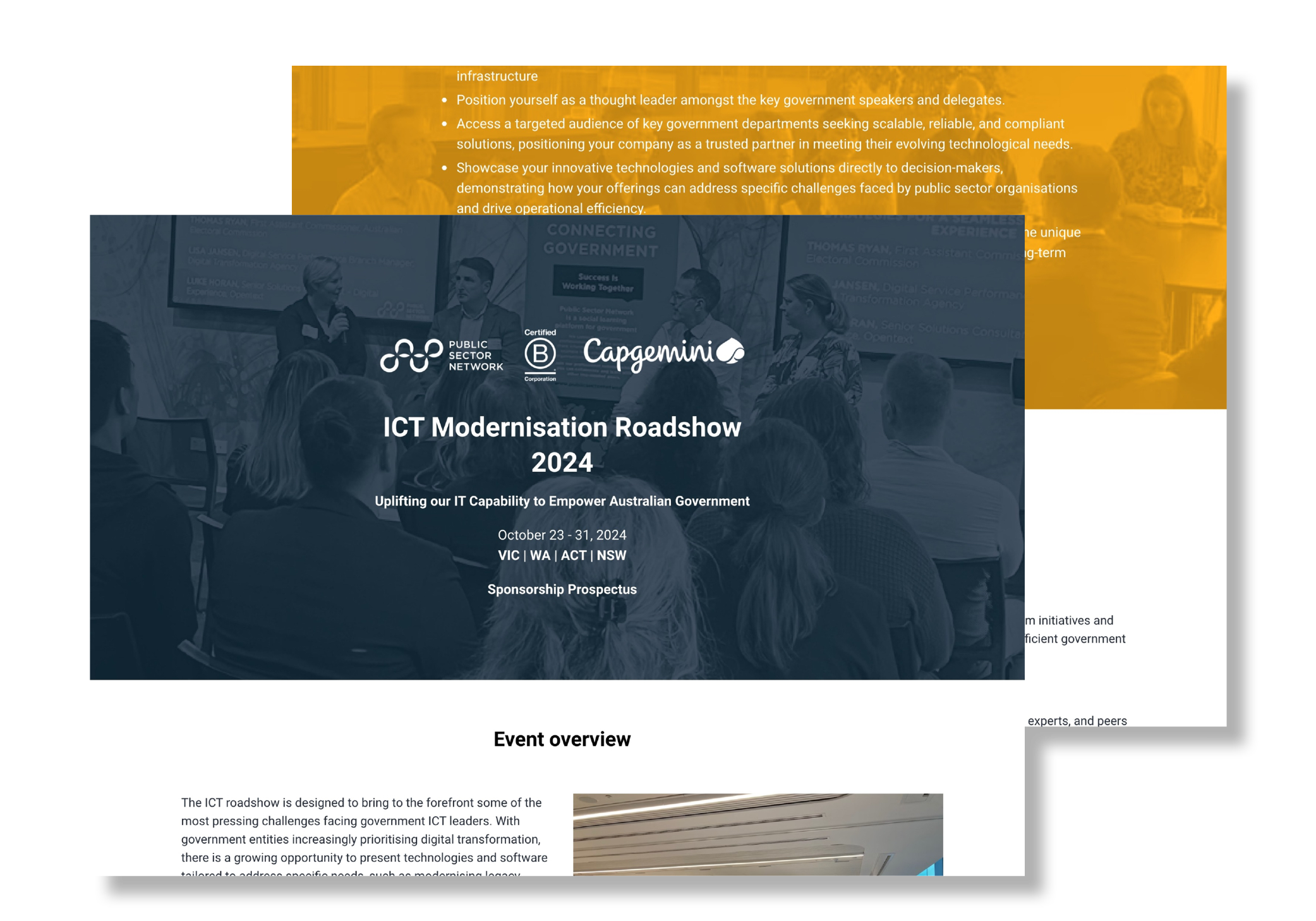 ICT Modernisation Roadshow 2024